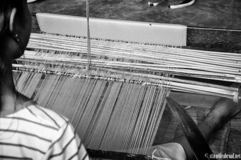 {LombokForKids} Visiting a Weaving Village | Stumble Abroad