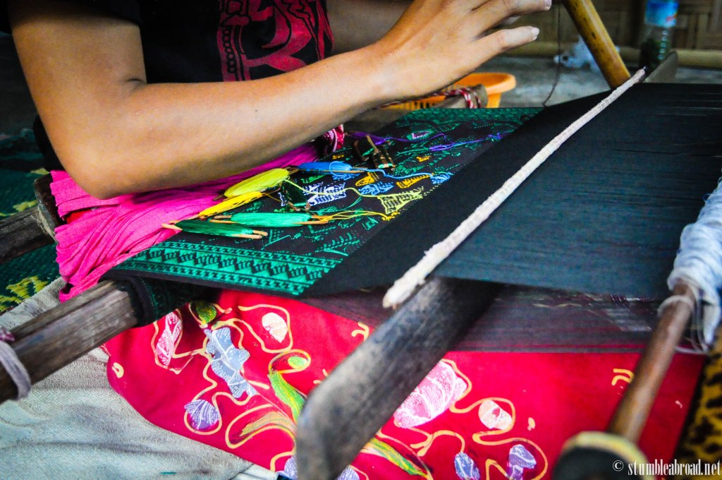 {LombokForKids} Visiting a Weaving Village | Stumble Abroad